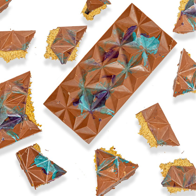 Habibi Chocolate Bar | Pistachio Kunafa [Knafeh] Stuffed Milk Chocolate ...